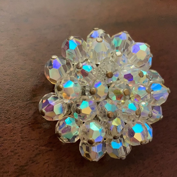 Jewelry | Vintage Aurora Borealis Pin | Poshmark